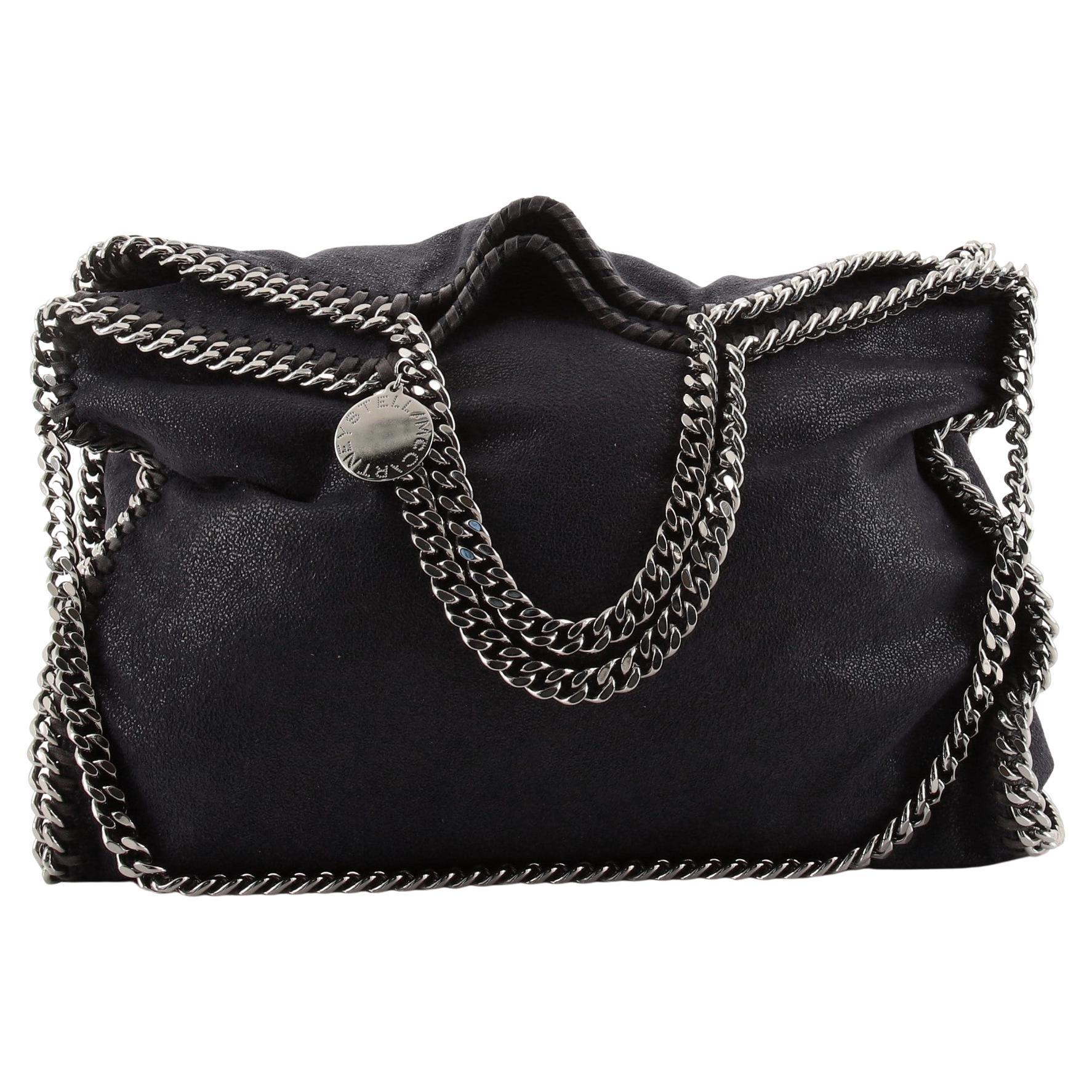 Stella McCartney Falabella Fold Over Bag Shaggy Deer at 1stDibs