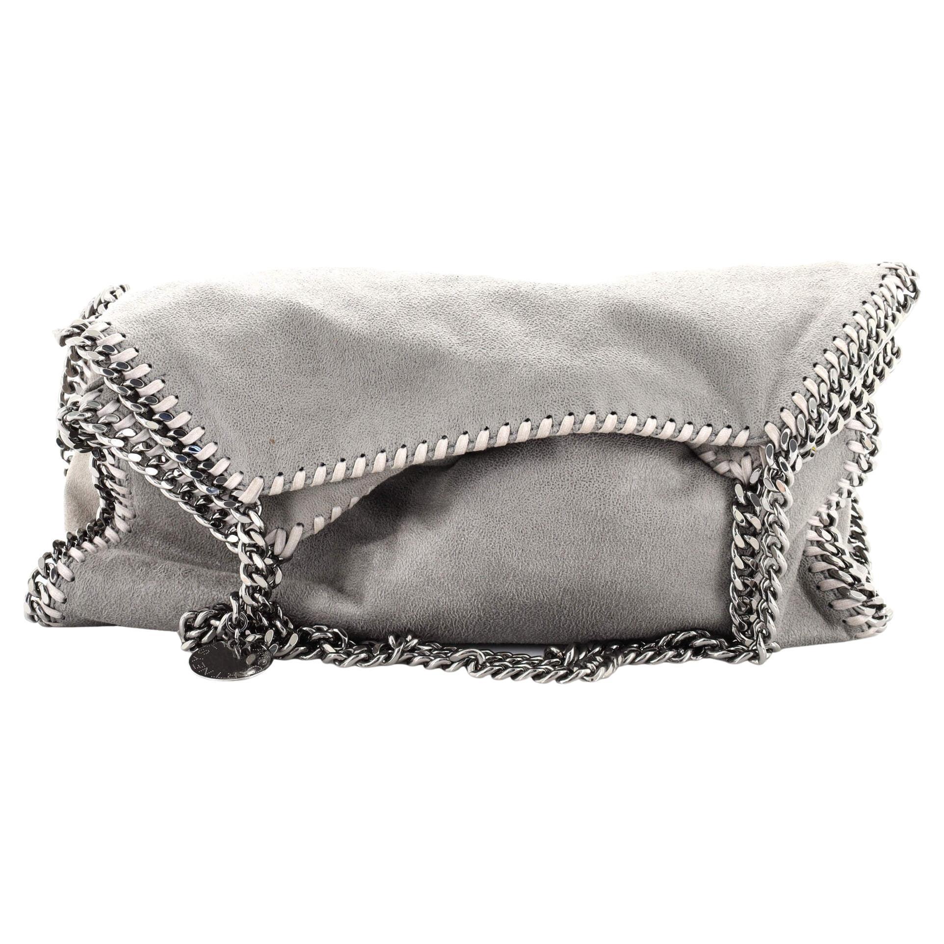 Stella McCartney Falabella Fold Over Bag Shaggy Deer at 1stDibs