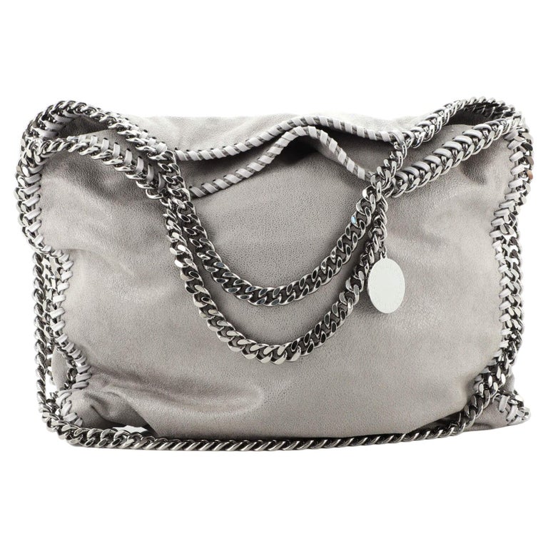 Stella McCartney Falabella Fold Over Bag Shaggy Deer For Sale at 1stDibs