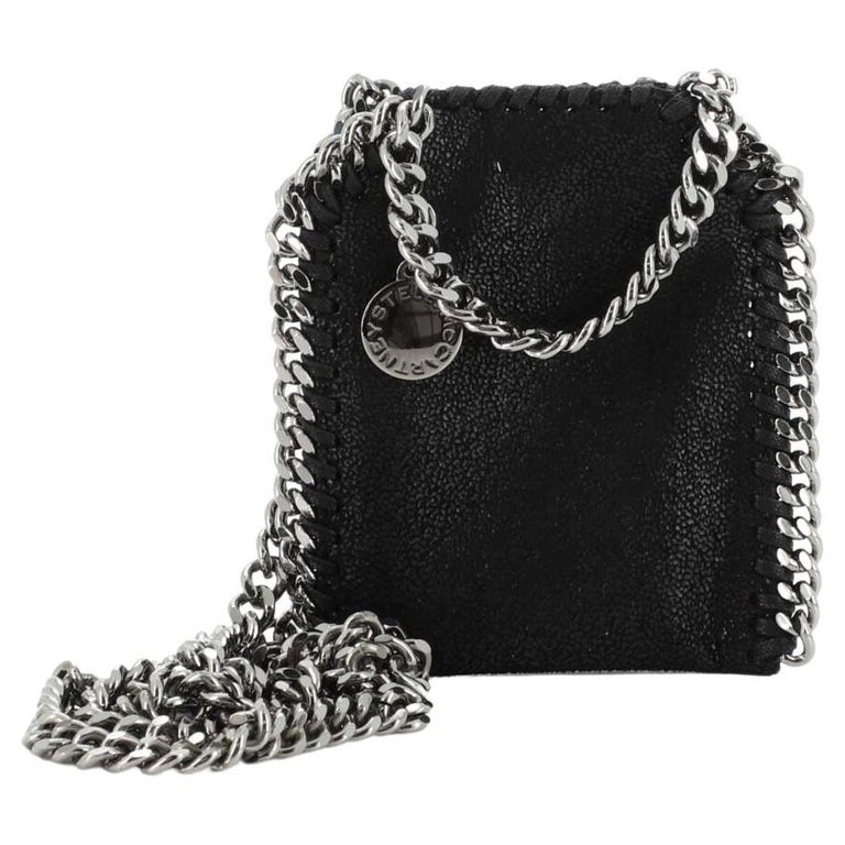 Stella McCartney Falabella Fold Over Crossbody Bag Shaggy Deer Micro ...