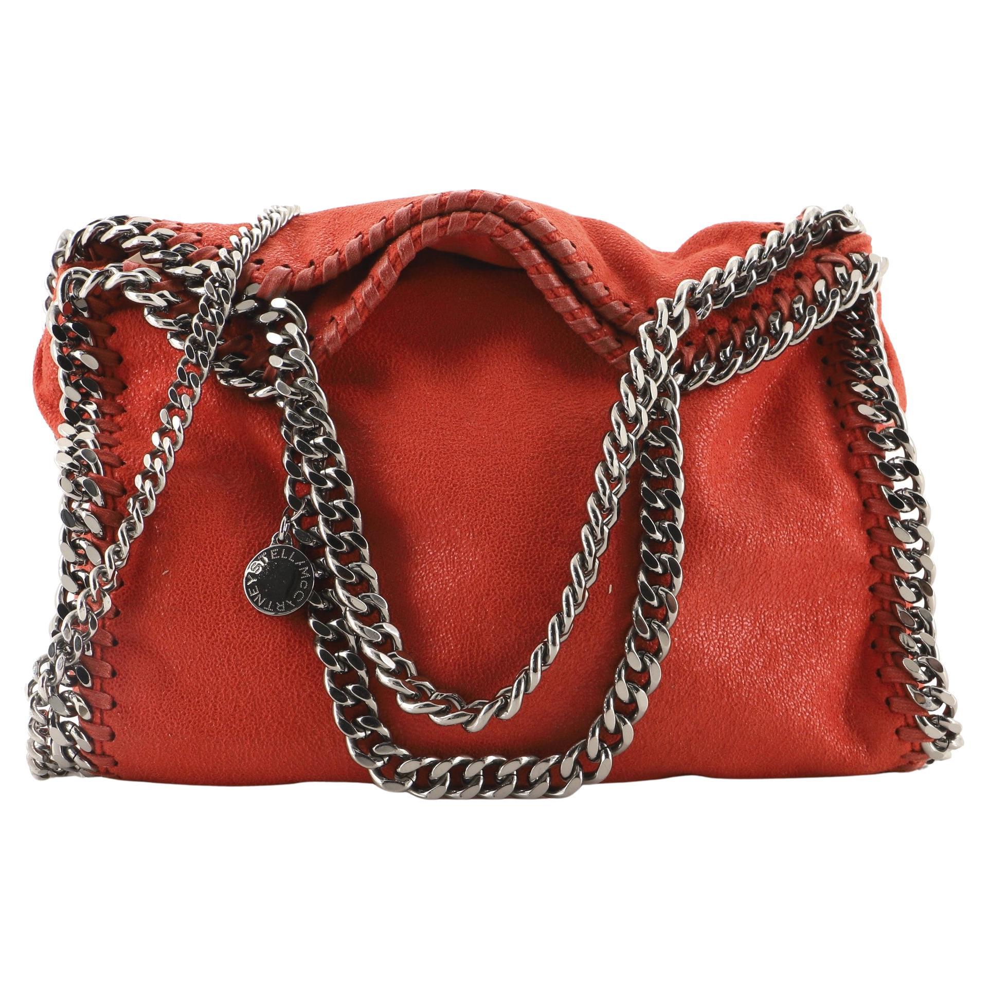 Stella McCartney Red Mini Falabella Bag at 1stDibs | stella mccartney ...