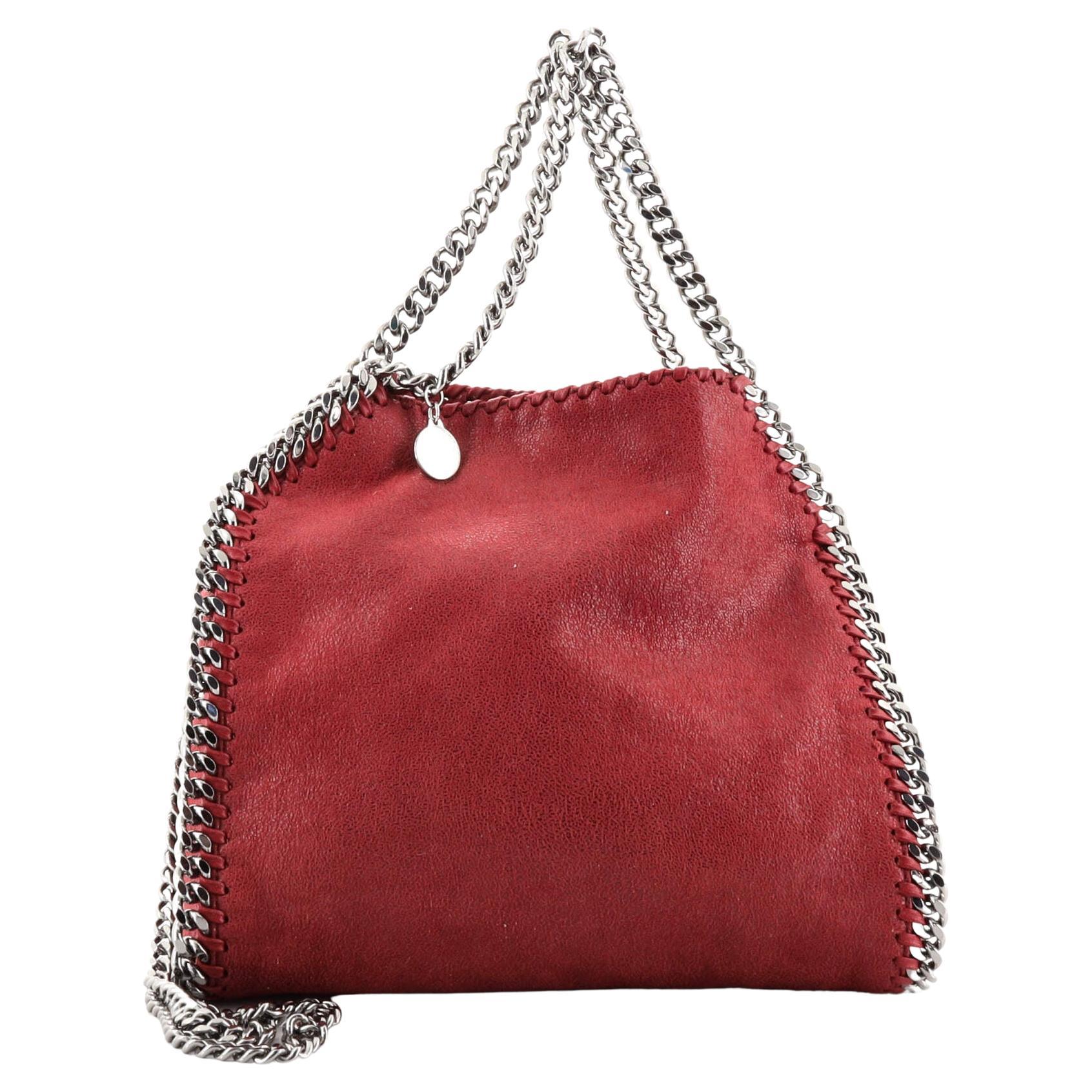 Stella McCartney Red Mini Falabella Bag at 1stDibs | stella mccartney ...
