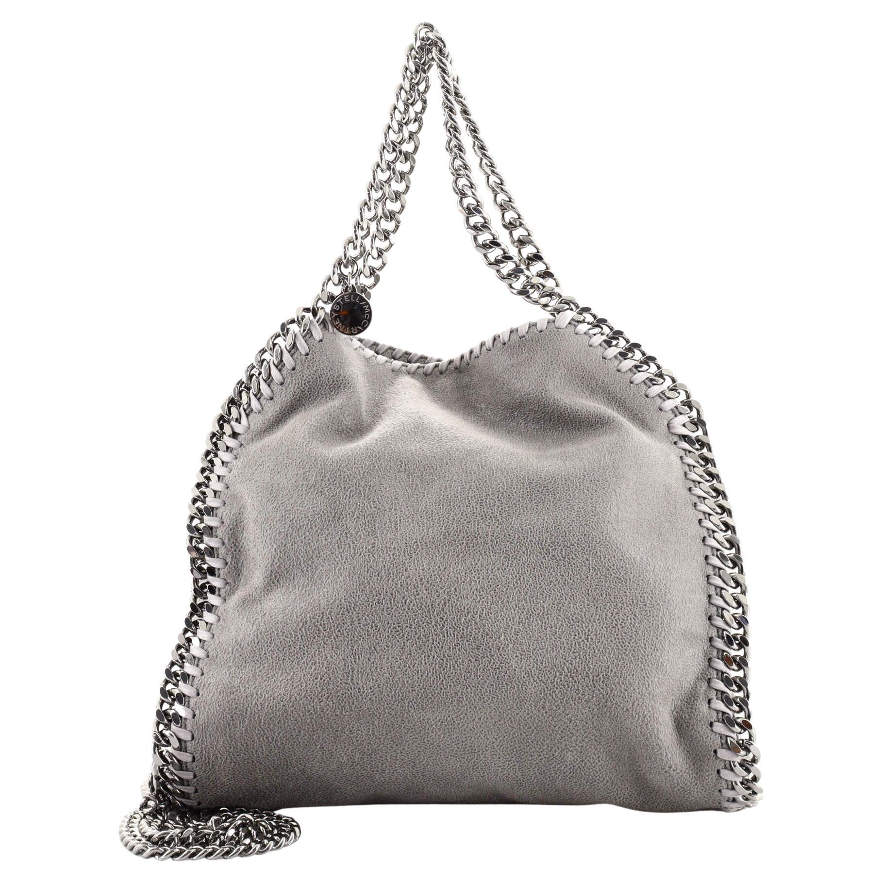 Stella McCartney Falabella Box Shoulder Bag Crocodile Embossed Faux ...