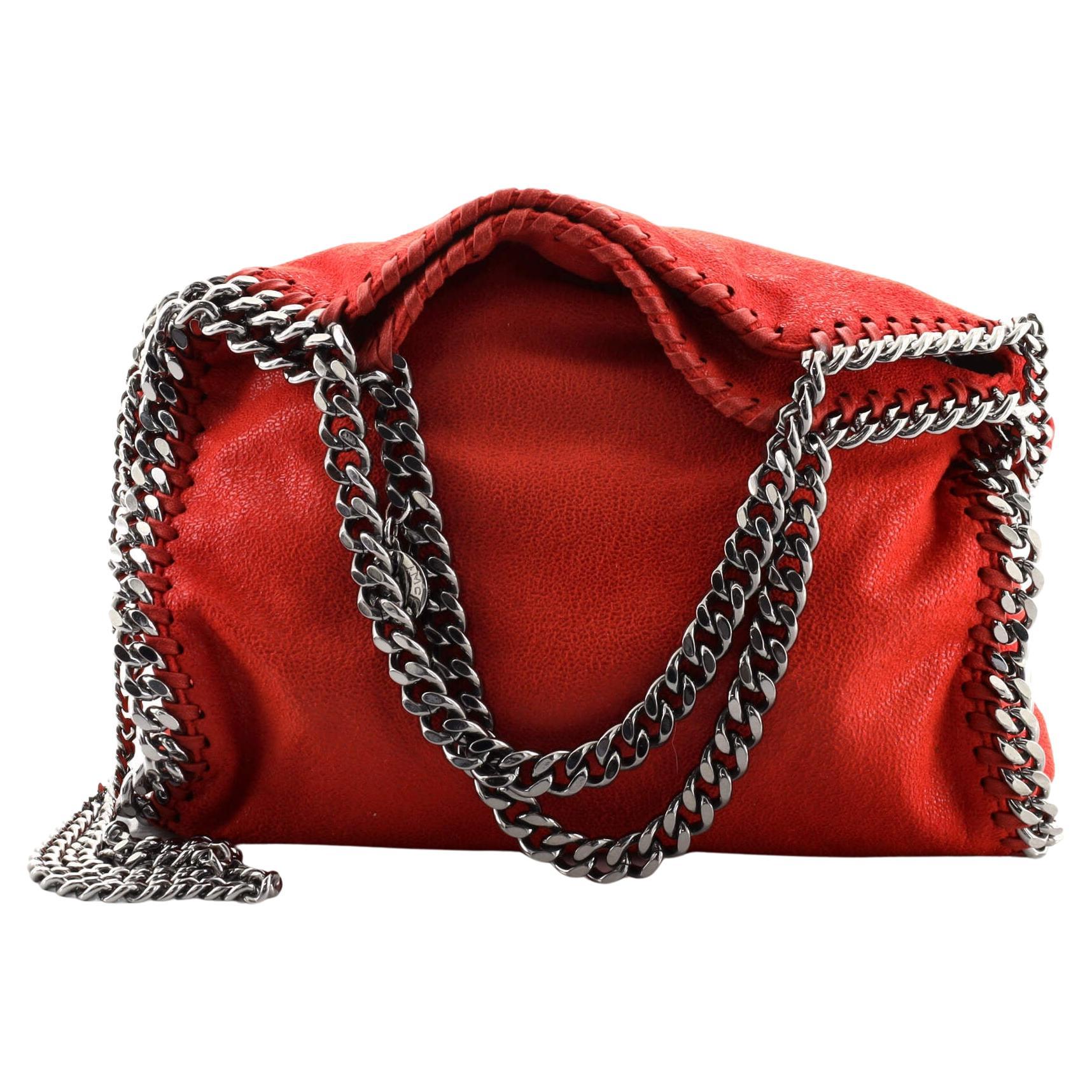 Stella McCartney Red Mini Falabella Bag at 1stDibs | stella mccartney ...