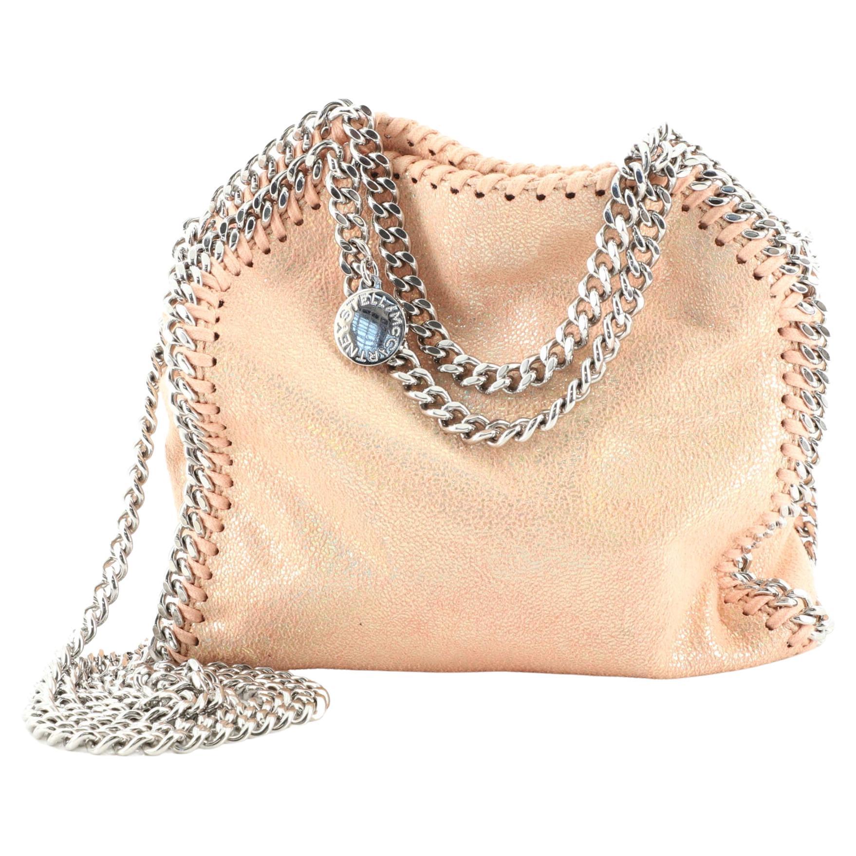 Stella McCartney Falabella Flap Shoulder Bag Shaggy Deer Small at 1stDibs