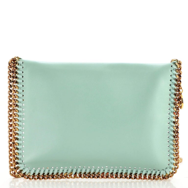 Stella McCartney Falabella Fold Over Flap Crossbody Bag Shaggy Deer ...