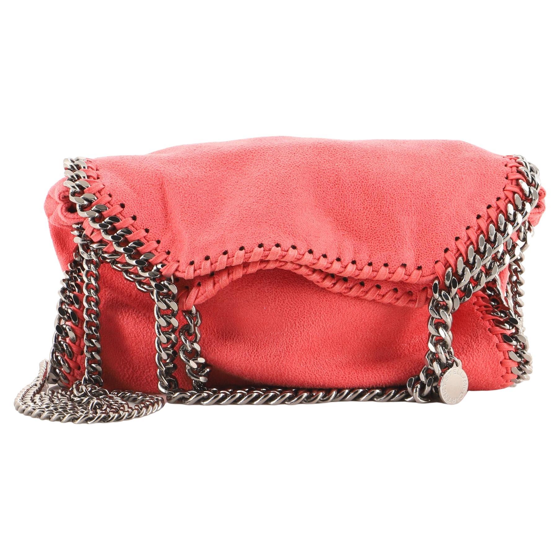 Stella McCartney Falabella Fold Over Bag Shaggy Deer at 1stDibs