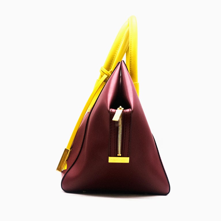Stella McCartney Faux-Leather Star Embossed Tote Bag For Sale at 1stDibs