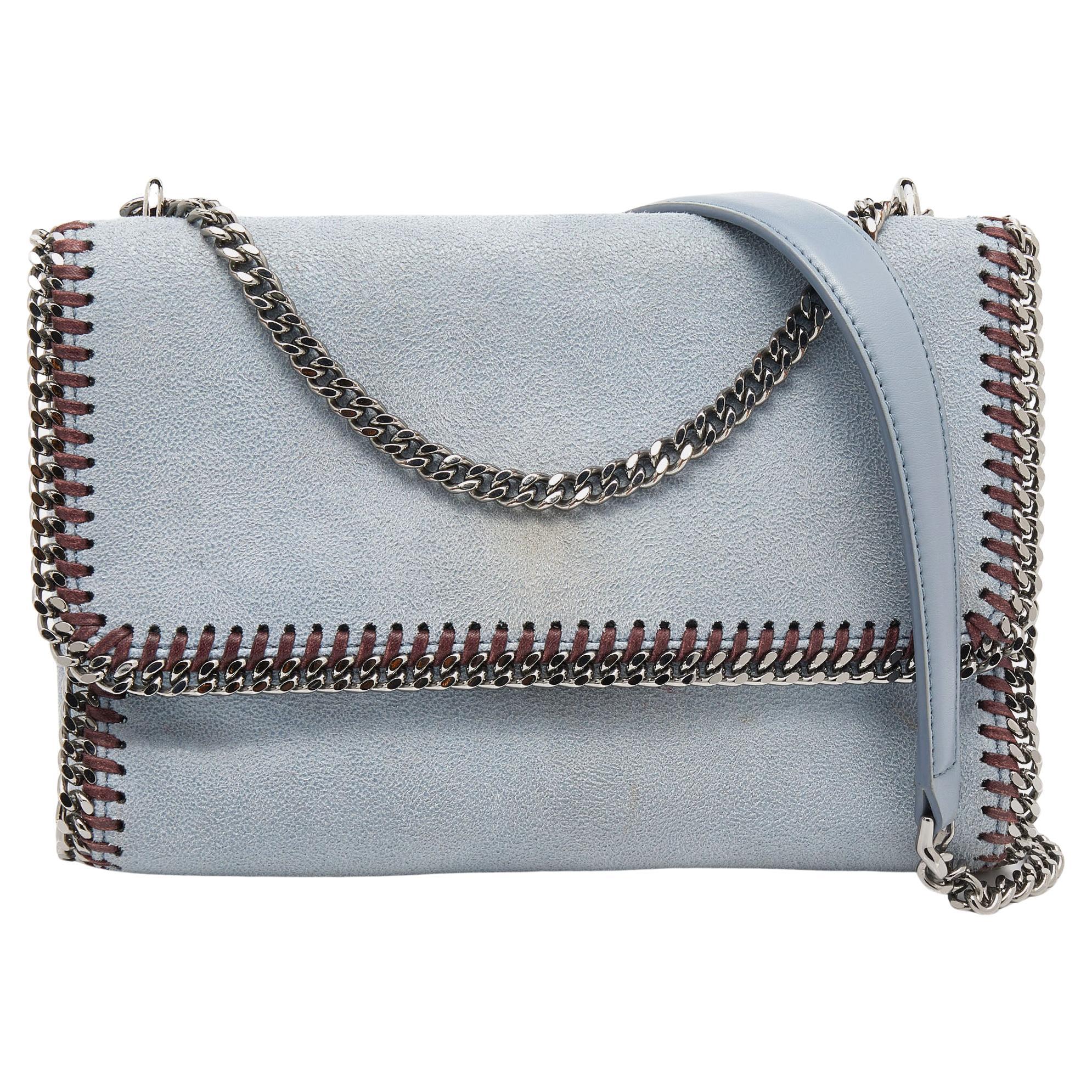 Stella McCartney Peach Faux Leather Falabella Shoulder Bag at 1stDibs