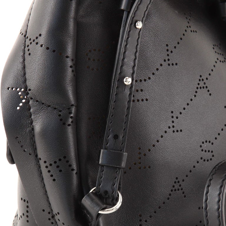 Stella McCartney Logo Backpack Perforated Faux Leather Mini For Sale at ...