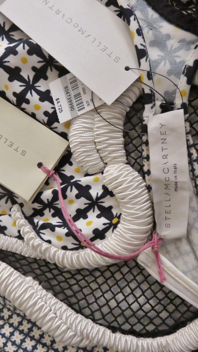 Stella McCartney New Mixed Pattern Ad Campaign Cut out Dress at 1stDibs