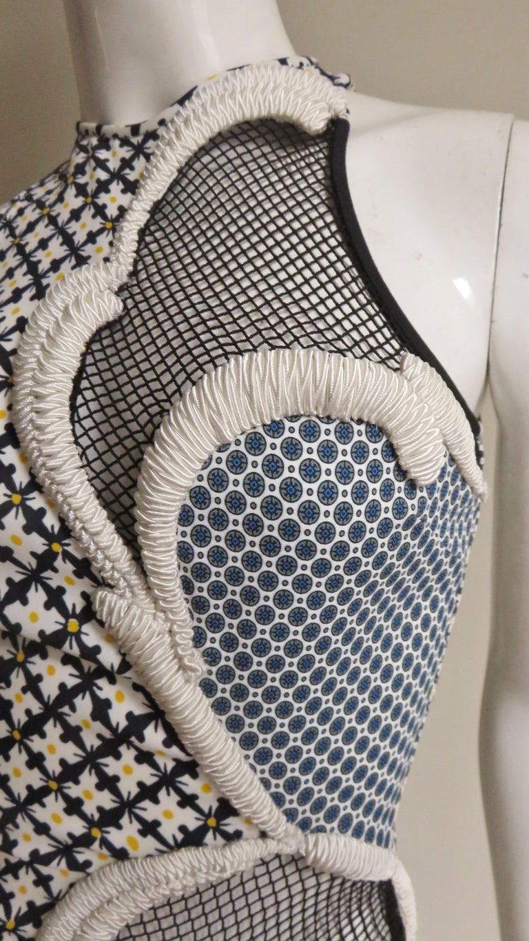 Stella McCartney New Mixed Pattern Ad Campaign Cut out Dress at 1stDibs ...
