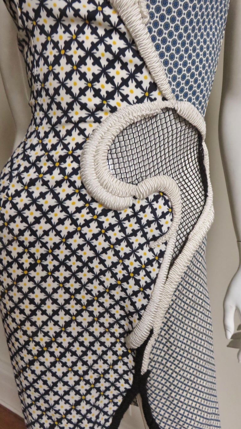 Stella McCartney New Mixed Pattern Ad Campaign Cut out Dress at 1stDibs ...