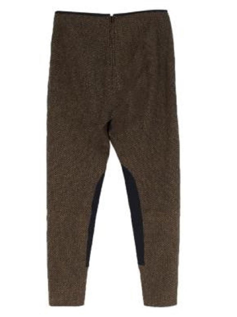 Stella McCartney Tapered Tweed Riding Pants For Sale at 1stDibs