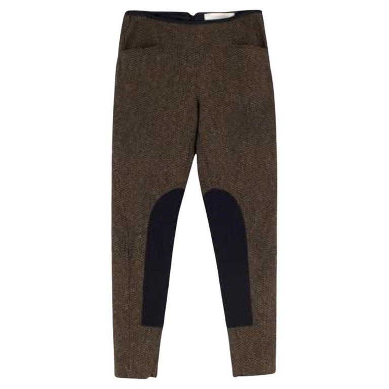 Stella McCartney Tapered Tweed Riding Pants For Sale at 1stDibs