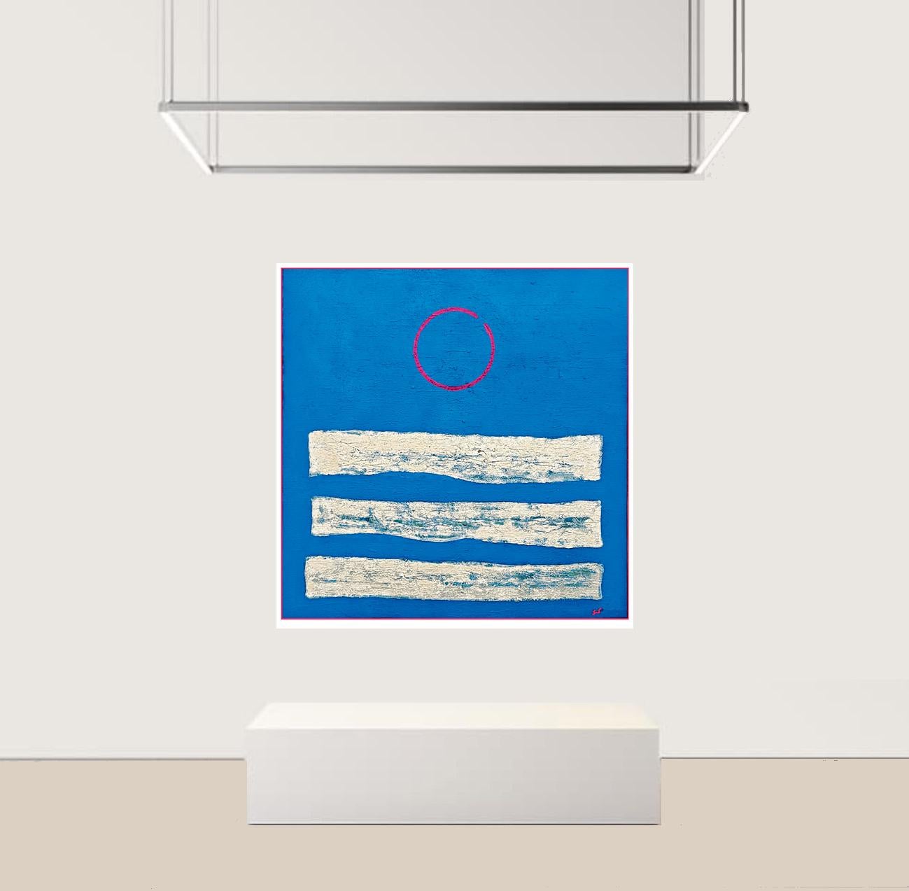 Lionel Gilbert - Blue on the Side: Abstract, Cubist Style Still Life ...