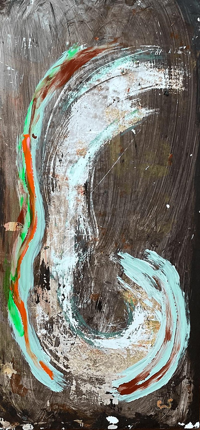 Stella Michaels - Original painting titled "Knock, Knock, Knocking on ...