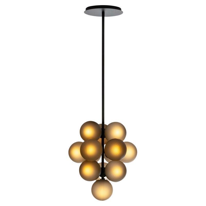 Patrick Townsend Stellar56 Black Chandelier For Sale at 1stDibs