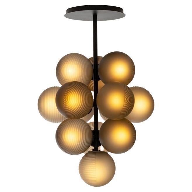 Patrick Townsend Stellar56 Black Chandelier For Sale at 1stDibs