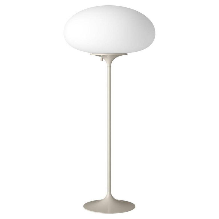 Stemlite Table Lamp, Frosted Glass, Pebble Grey For Sale at 1stDibs