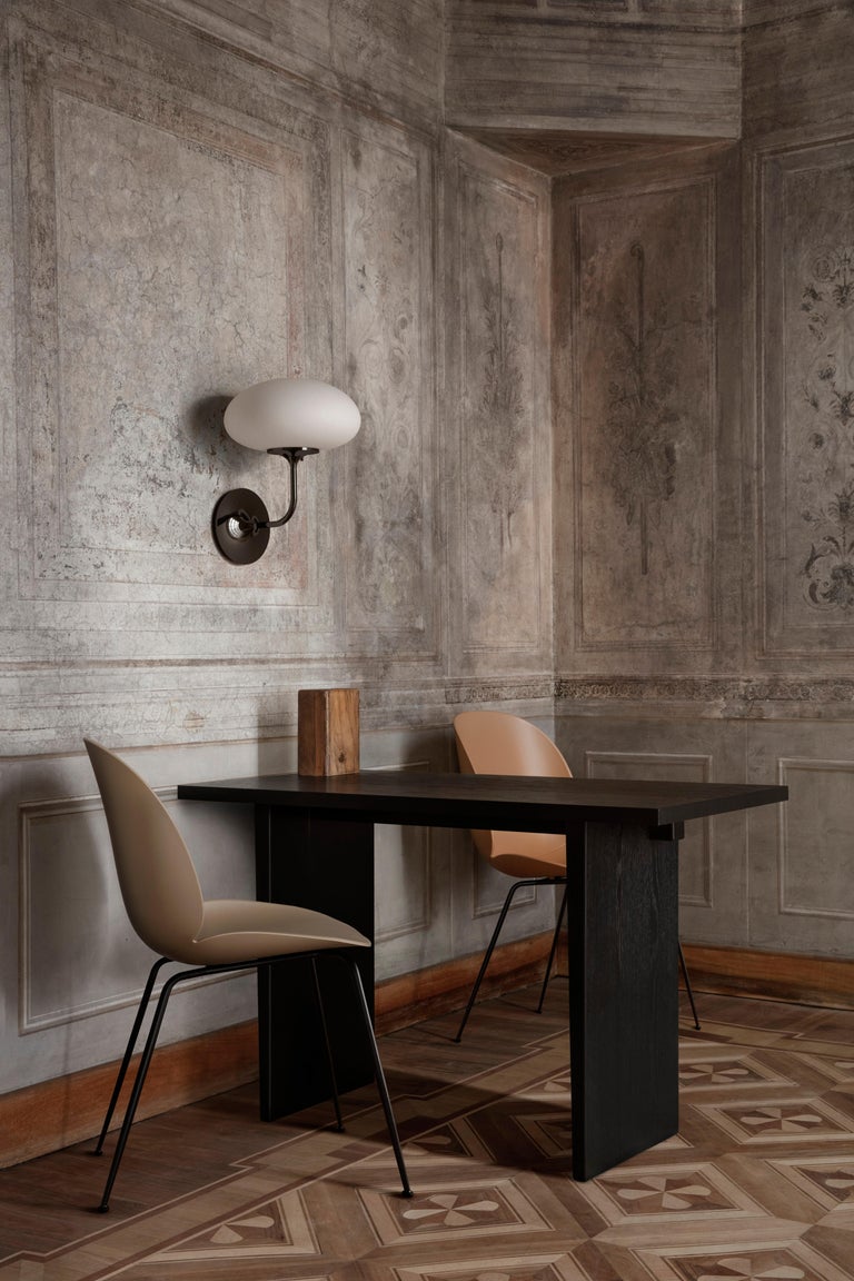 Stemlite Wall Lamp by Bill Curry for GUBI in Black Chrome For Sale at ...