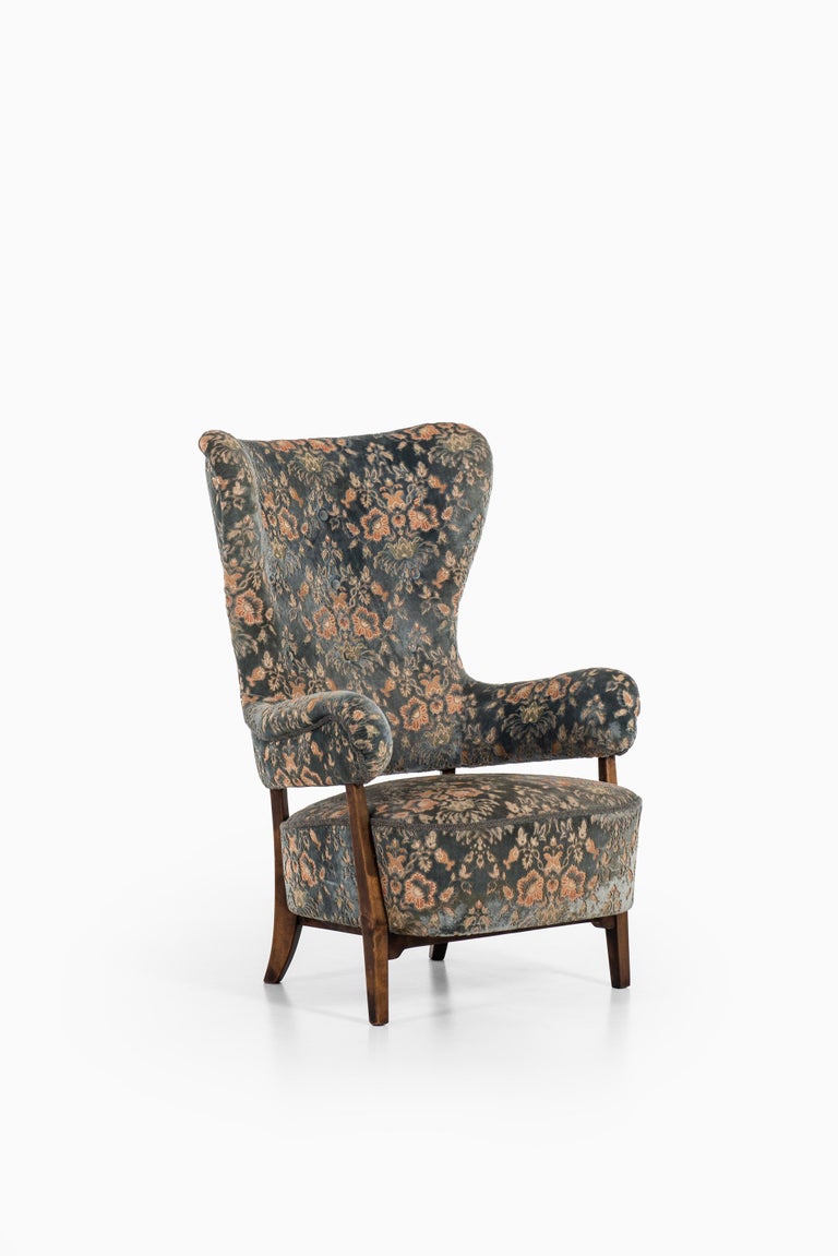 Sten Blomberg Easy Chair by Knut Lindquist in Sweden at 1stDibs