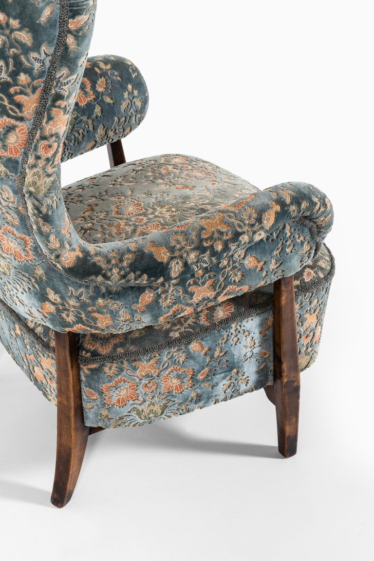 Sten Blomberg Easy Chair by Knut Lindquist in Sweden at 1stDibs