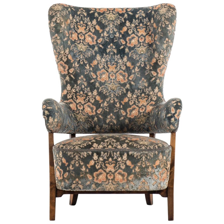 Sten Blomberg Easy Chair by Knut Lindquist in Sweden at 1stDibs