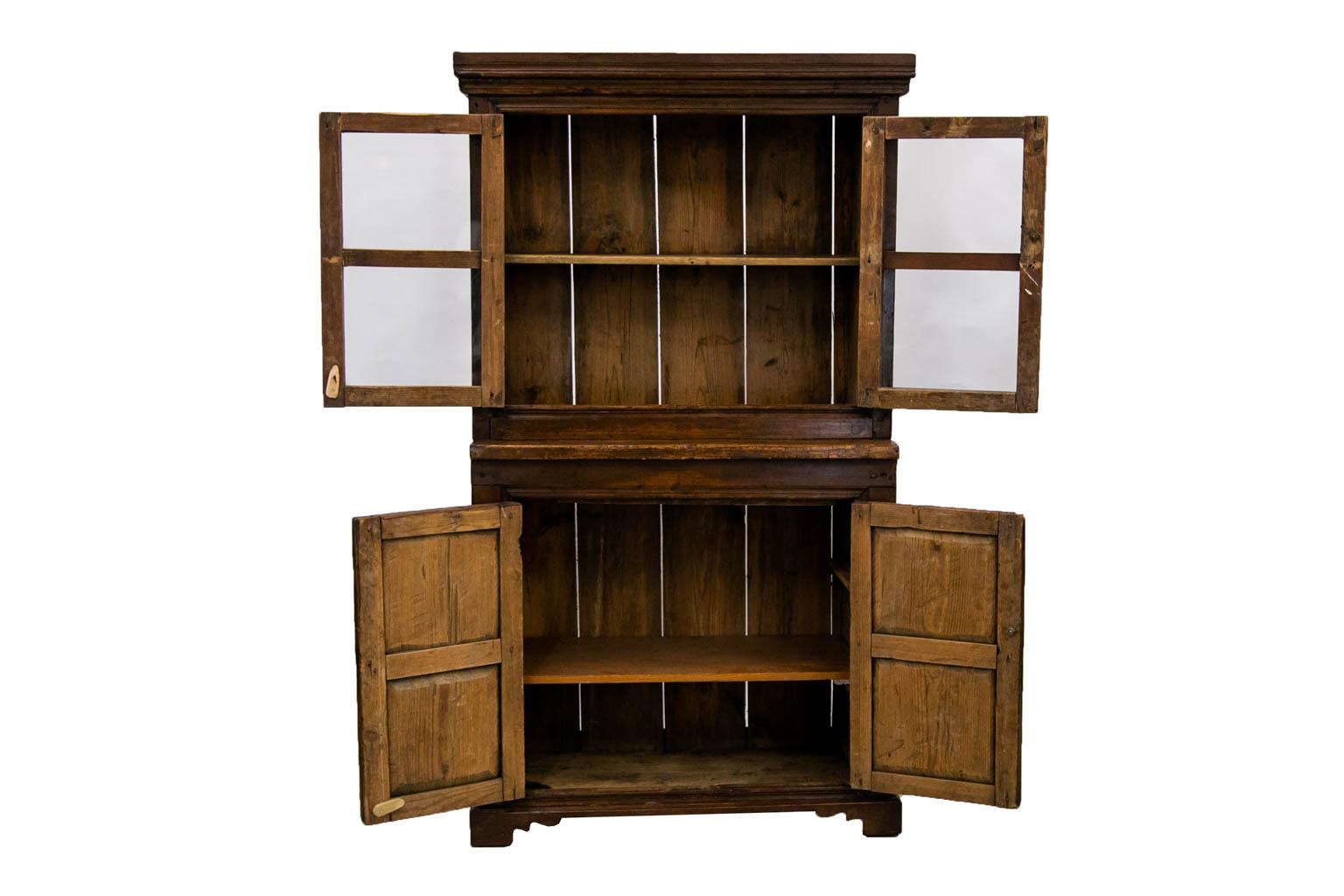 Step Back Russian Cupboard at 1stDibs