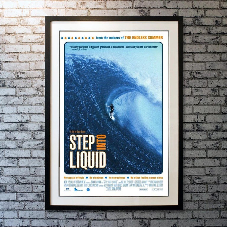 Step Into Liquid, Unframed Poster, 2003 For Sale at 1stDibs