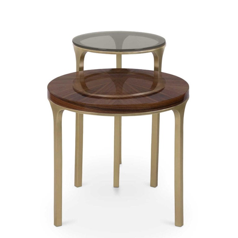Step Set of 2 Side Table For Sale at 1stDibs