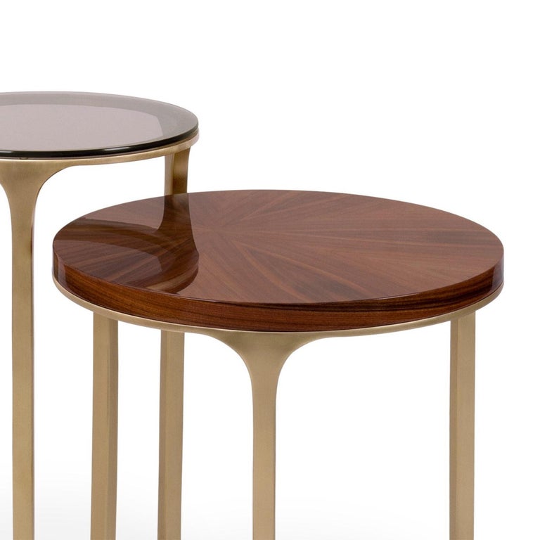 Step Set of 2 Side Table For Sale at 1stDibs