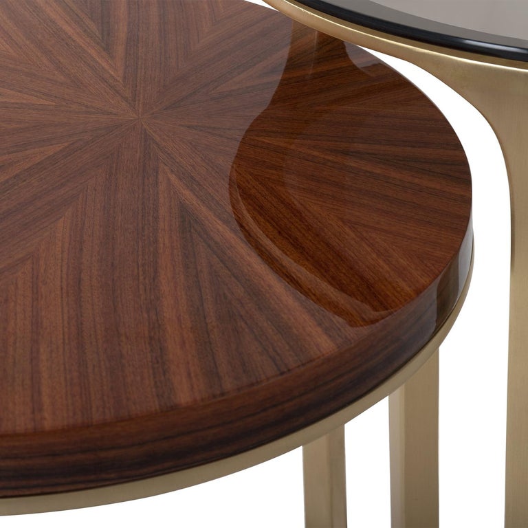 Step Set of 2 Side Table For Sale at 1stDibs