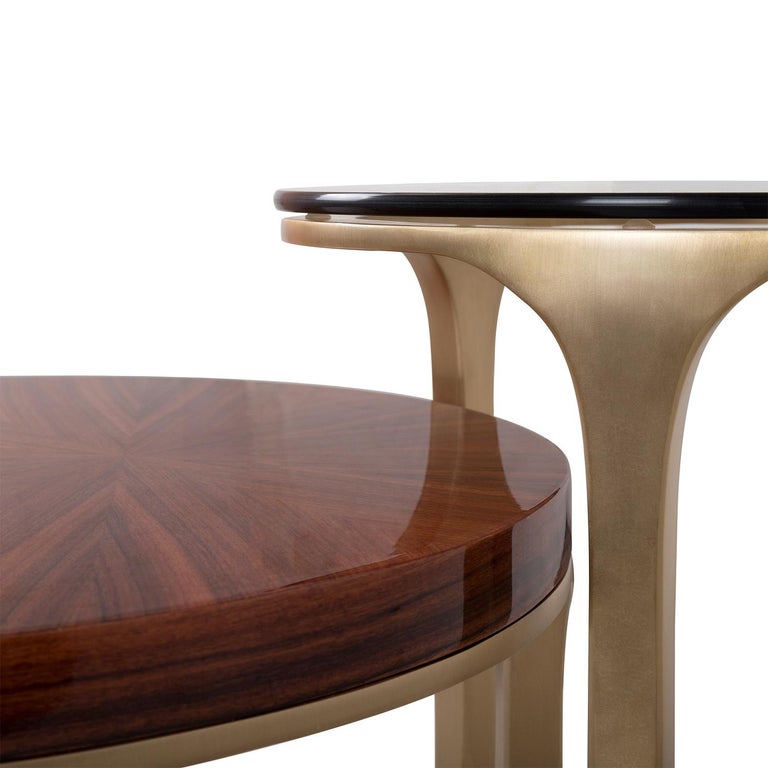 Step Set of 2 Side Table For Sale at 1stDibs