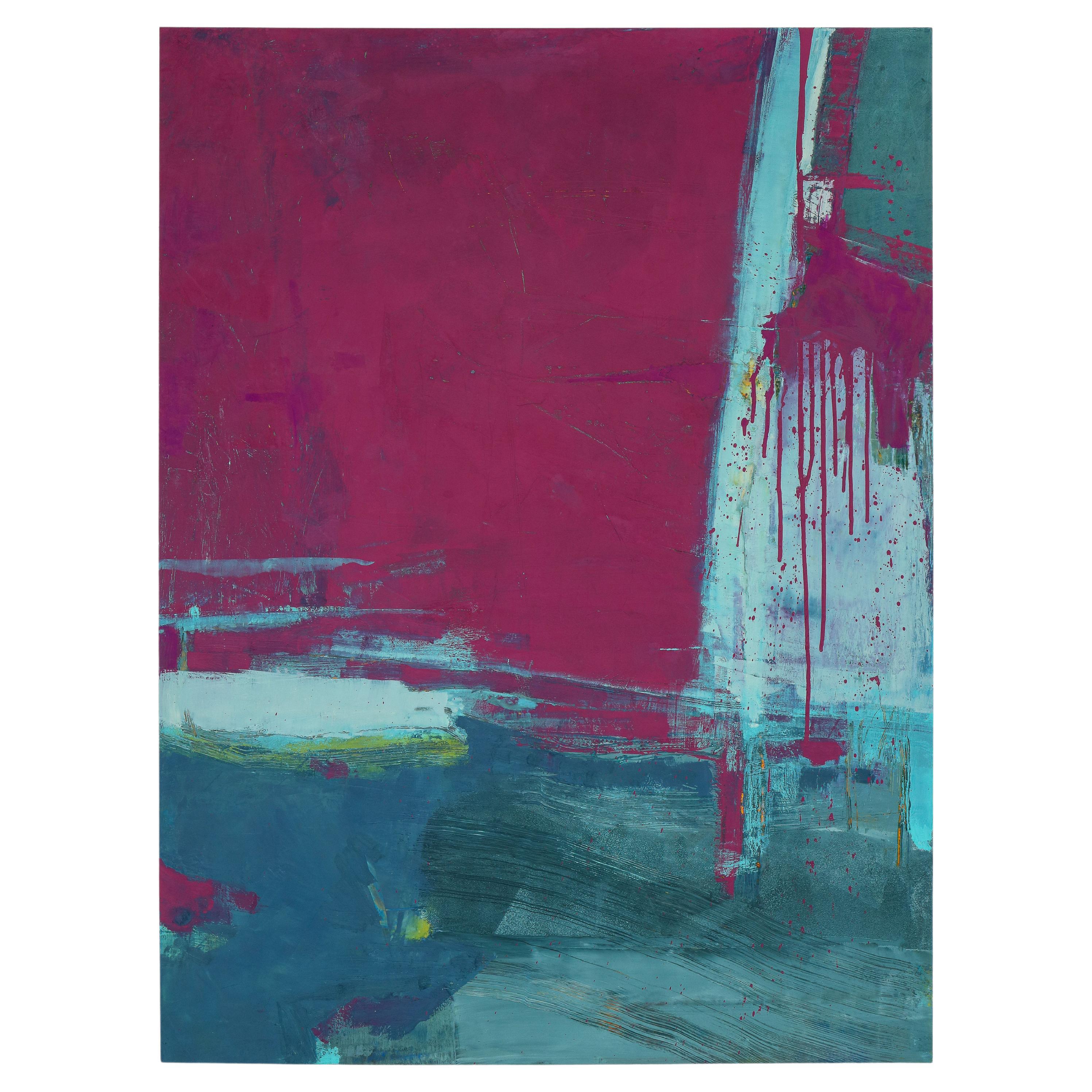 Jackie Carson Hard Edge Acrylic Painting at 1stDibs | hard edge ...