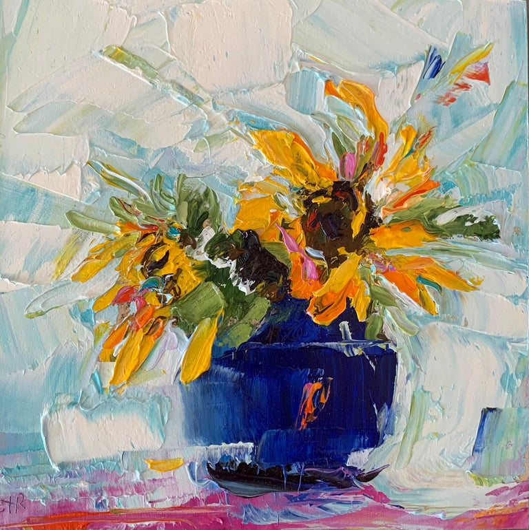 Stephanie Reiter - Happy Painting For Sale at 1stDibs