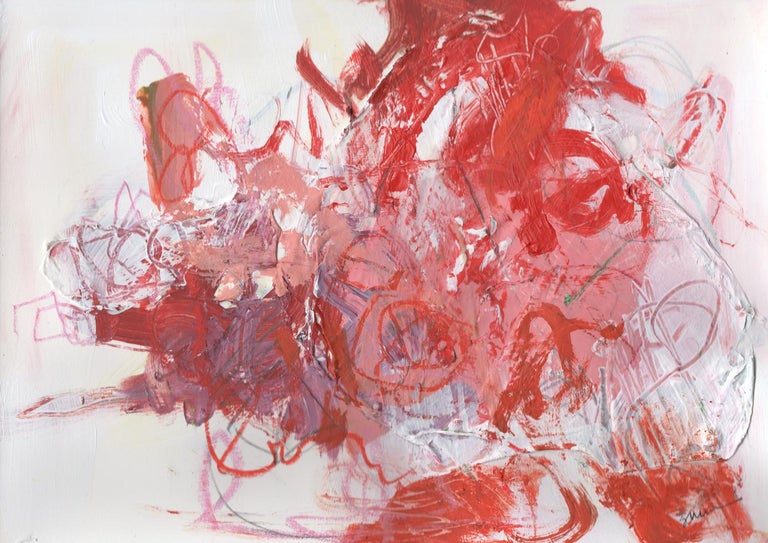 Stephanie Visser - Untitled Red Orange For Sale at 1stDibs