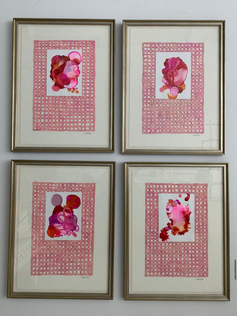 Stephanie Wheeler - Pink Adorn Mixed Media , Collage by s. Wheeler For ...