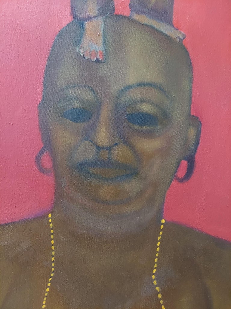 Stephen Basso - Antique Lemondrops persimmon red and rich gold ochre ...