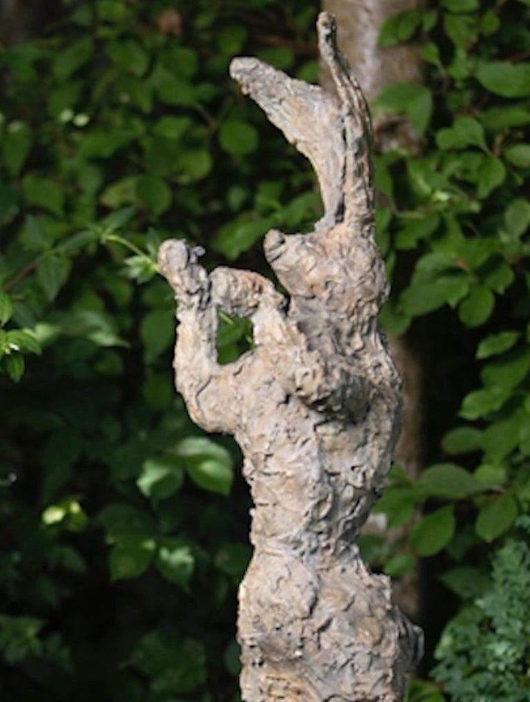 Stephen Charlton Hares Boxing Pair Bronze For Sale at 1stDibs