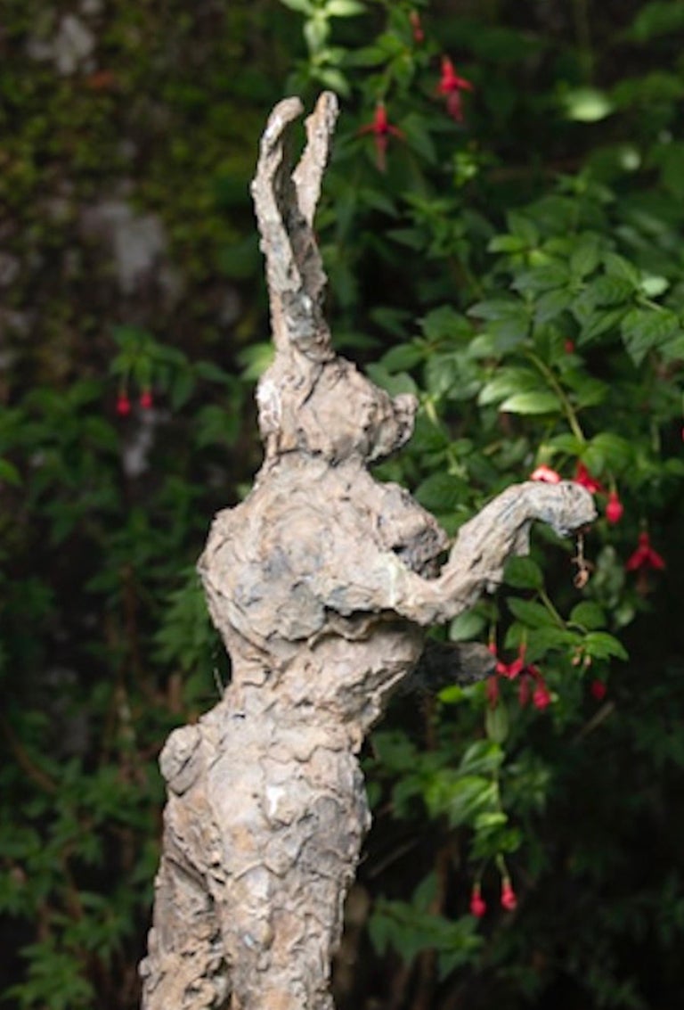 Stephen Charlton Hares Boxing Pair Bronze For Sale at 1stDibs