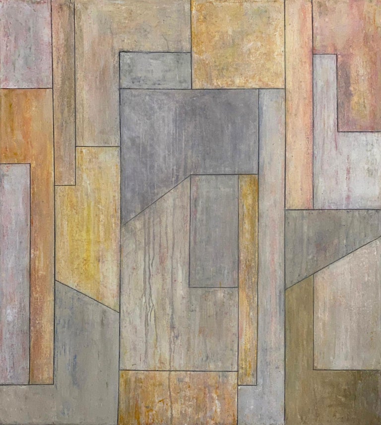 Stephen Cimini - 39"x35"x2" Contemporary oil painting - Impulse For ...