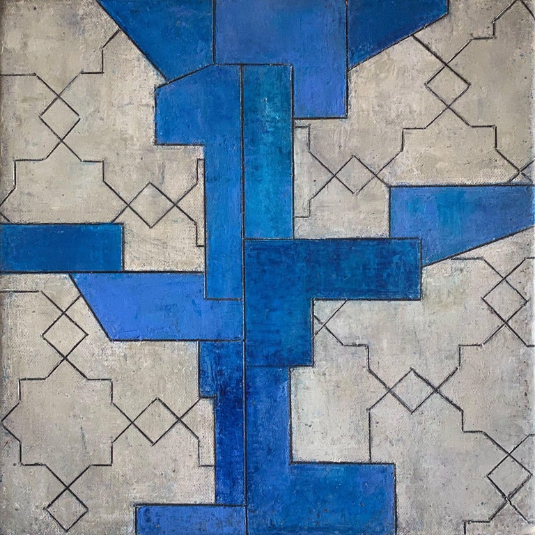 Stephen Cimini - Blue Jay, Painting, Oil on Canvas For Sale at 1stDibs