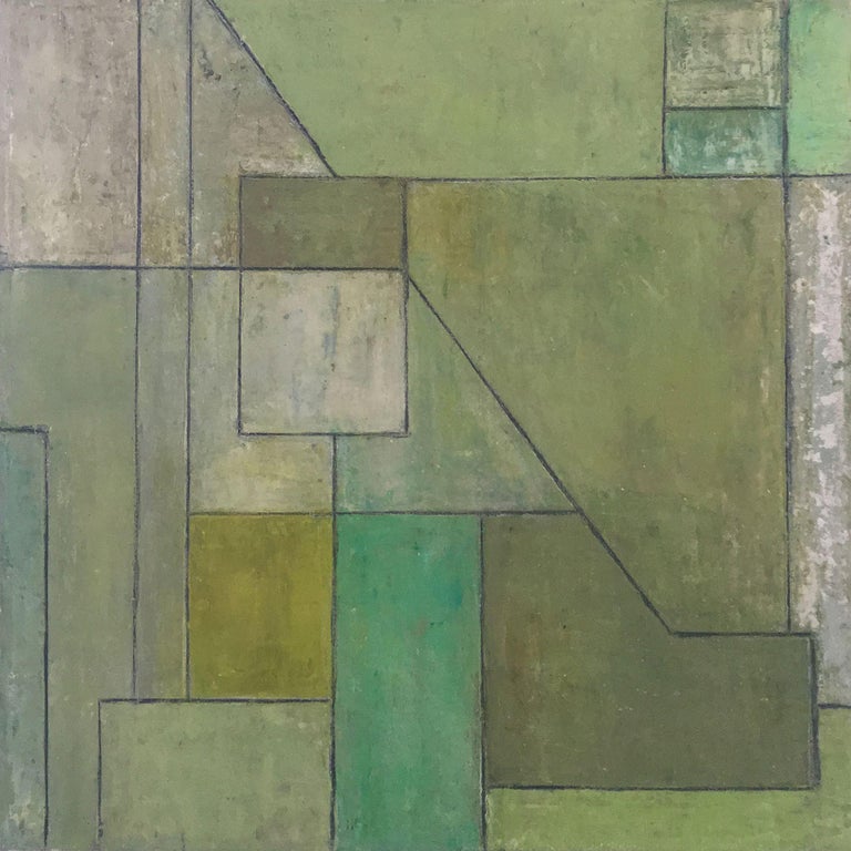 Stephen Cimini - Green Light, Painting, Oil on Canvas For Sale at 1stDibs