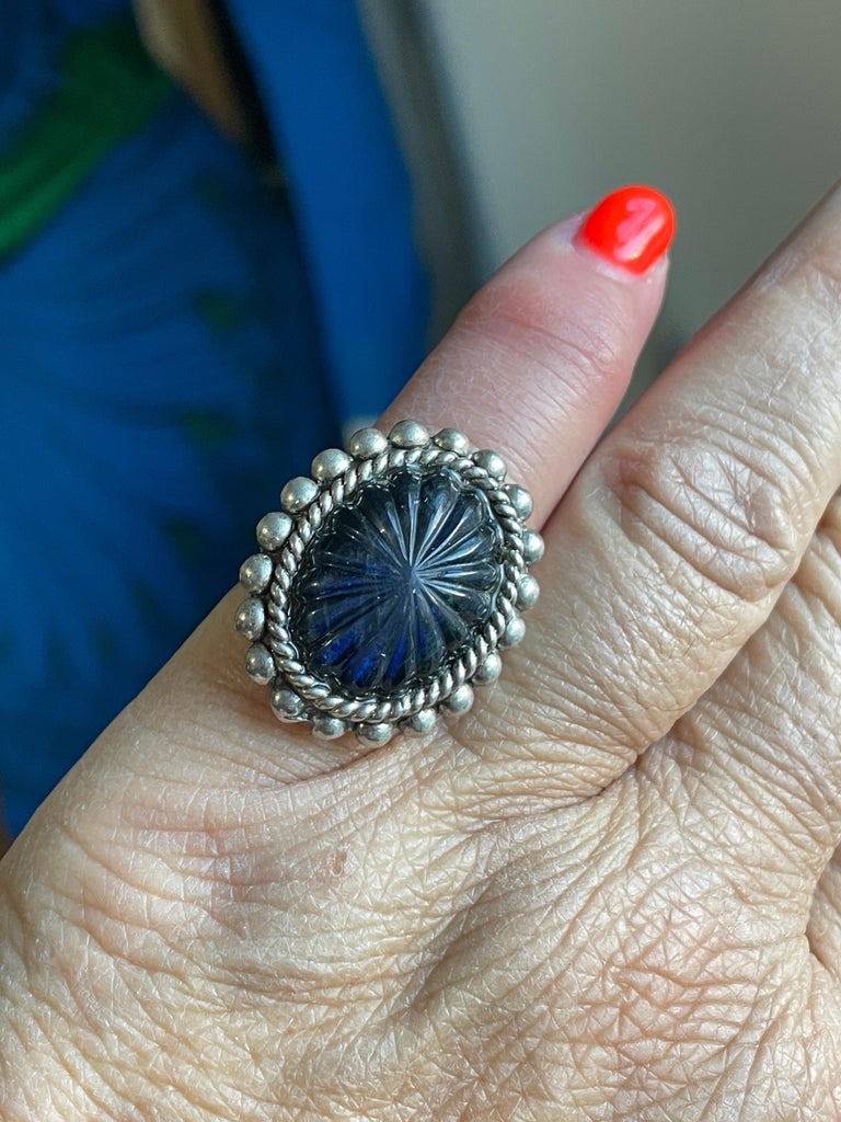 Sterling Silver Stephen Dweck Ring 1992 For Sale at 1stDibs