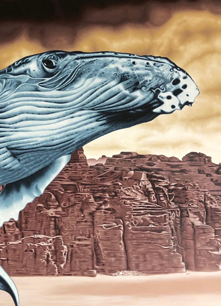 Stephen Hall - Acrylic Figurative Painting: 'Looming Loss' For Sale at ...