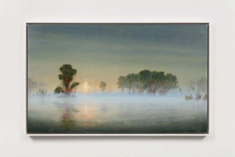 Stephen Hannock - Flooded River at Dawn (Mass MoCA #245) at 1stDibs