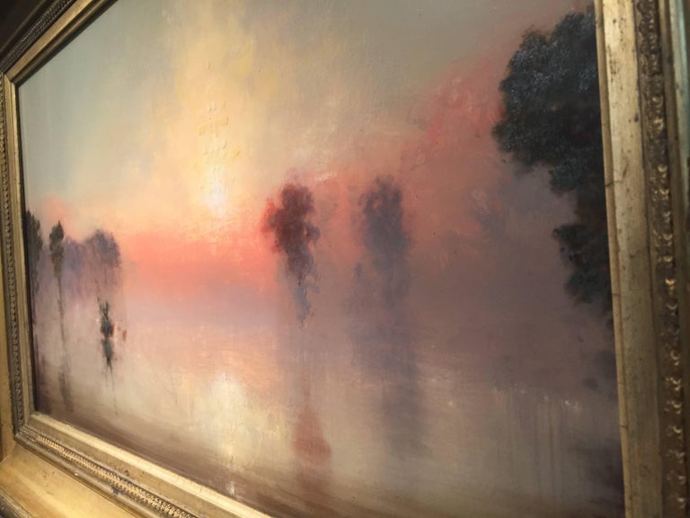 Stephen Hannock - Flooded River Luminous Dawn at 1stDibs