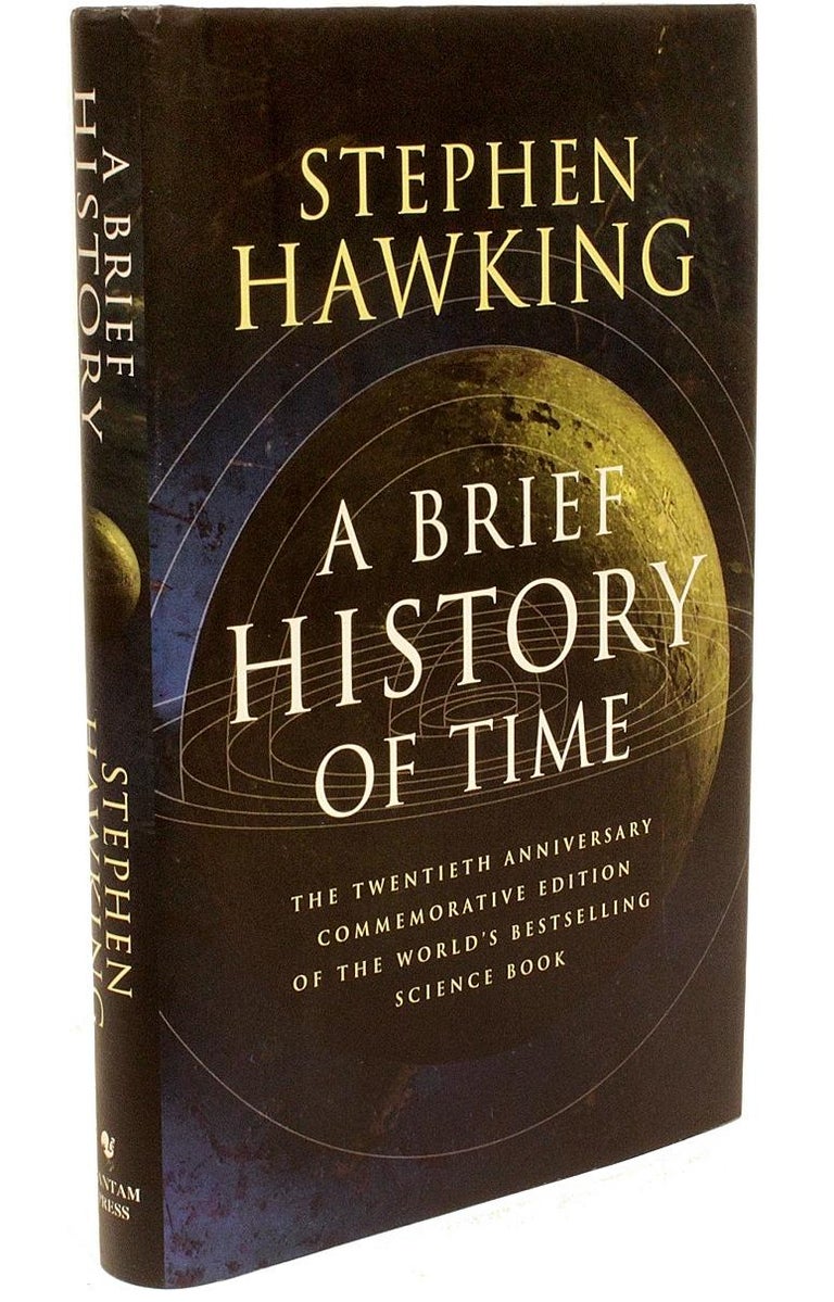 Stephen HAWKING, Brief History Of Time, SIGNED WITH THUMB PRINT OF ...