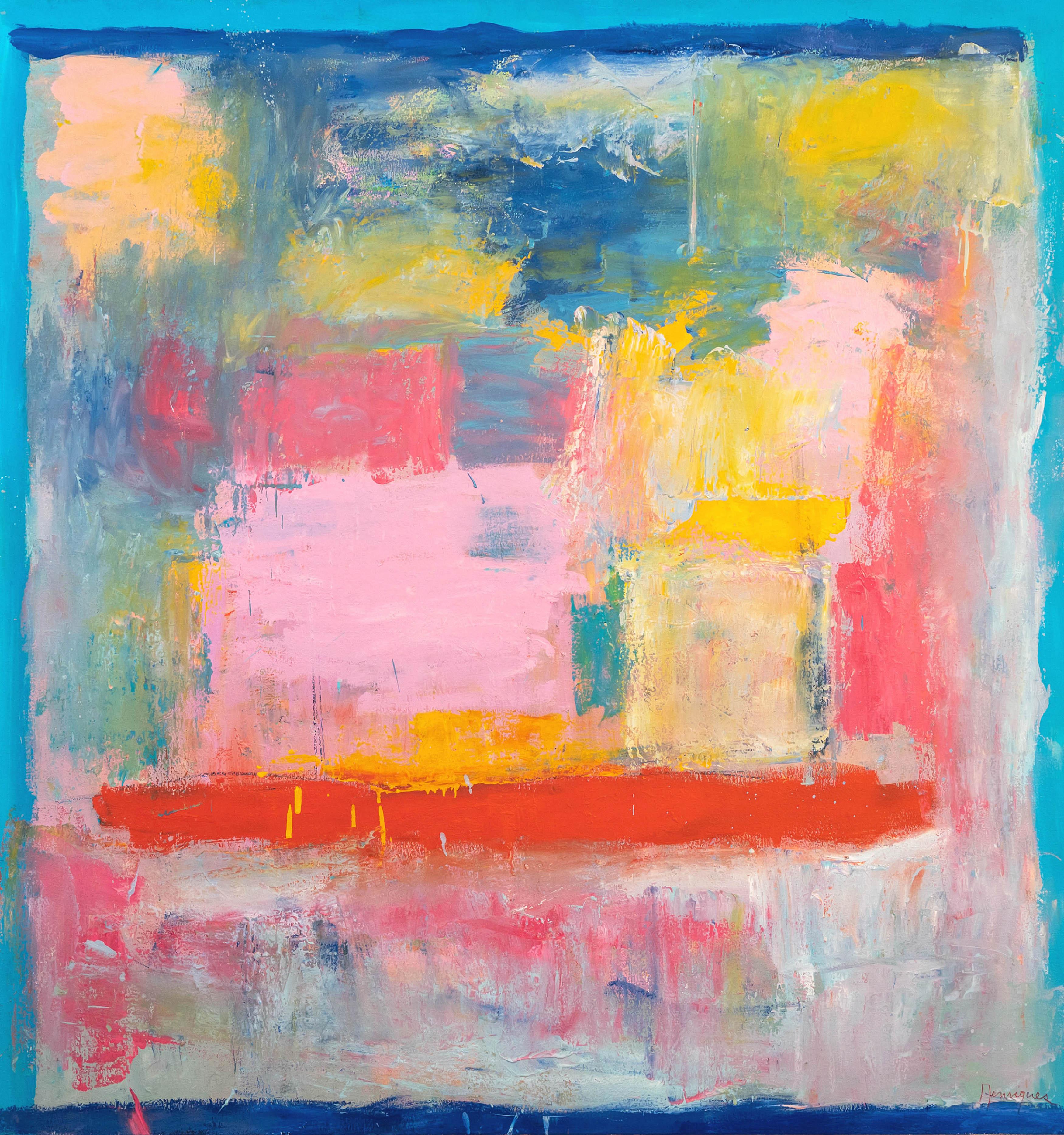 Stephen Henriques - Tectonic Plates IV / oil on canvas at 1stDibs